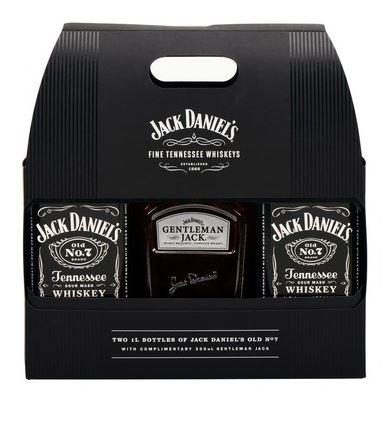 Jack Daniels Travel Bag 2*jd 1l + Gentleman 220cl - Whisky