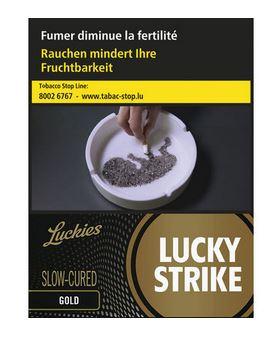 Lucky Strike Gold 8*25 - Cigarettes